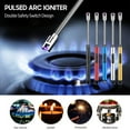 Intelligent Pulse Igniter USB Charging BBQ Lighter Electric Arc BBQ ...