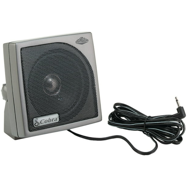 Cobra HighGear Noise Canceling External Speaker With Built-In Mic ...