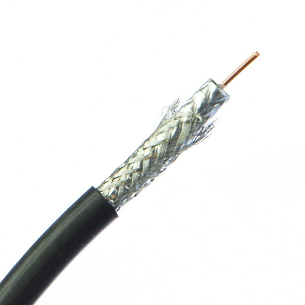 1000ft Black Bulk RG58/U Coaxial Cable, 20 AWG, Spool - Walmart.com ... 1000ft Black Bulk RG58/U Coaxial Cable, 20 AWG, Spool - Walmart.com ...
