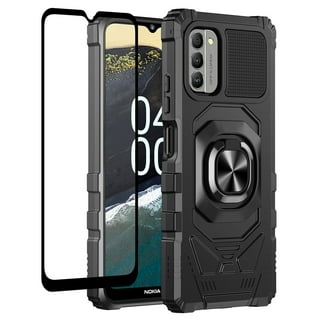 MK Armor Case for Nokia G400 5G and Vertical Rugged Belt Holster (Black ...