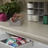 Household Essentials Drawer Organizer Tray, 9 Square Compartment ...