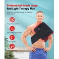 Red Light Therapy Pad for Body with180W LED Red & Infrared Light Device ...