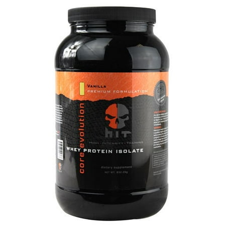 Hit Supplements Core Evolution Whey Isolate Protein Powder, Vanilla, 2 ...