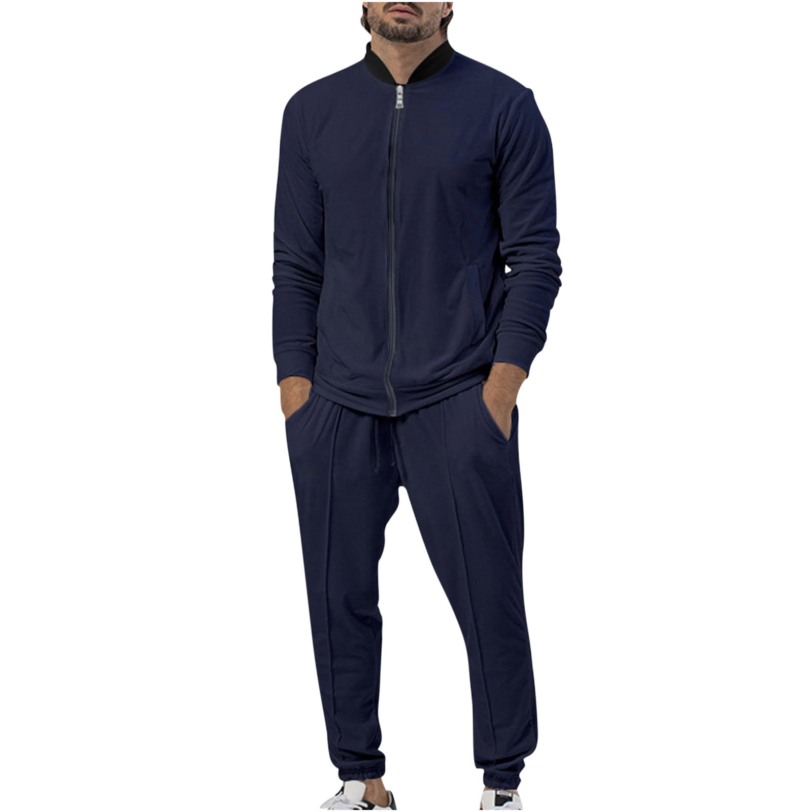 Click here for Cameland Tracksuit Mens 2 Piece Set Zipper Jacket... prices
