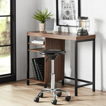 Mainstays 6-Cube Storage Computer Desk, Gray - Walmart.com