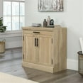 Pemberly Row Modern Engineered Wood Library Base in Prime Oak - Walmart.com