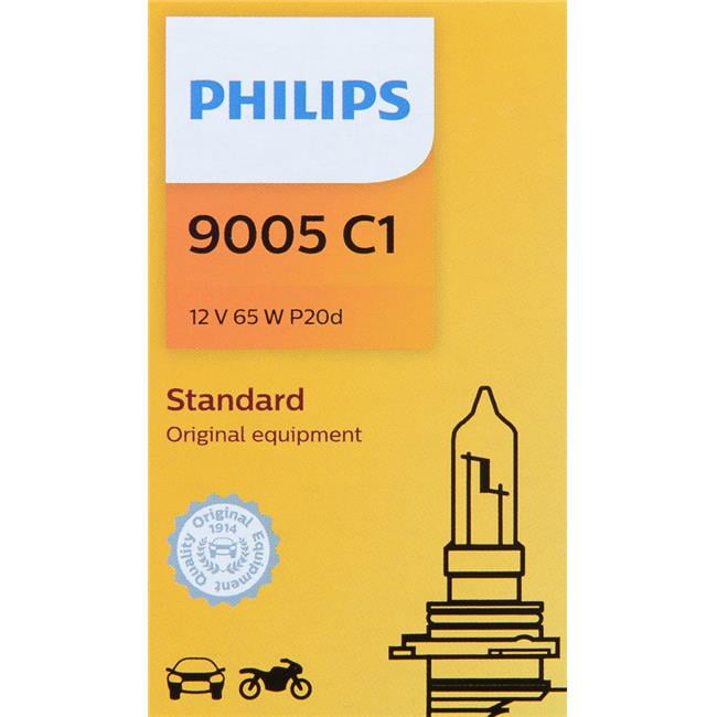 Sylvania 39517 Philips 9005 Halogen Headlight Bulb - Pack of 10 ...