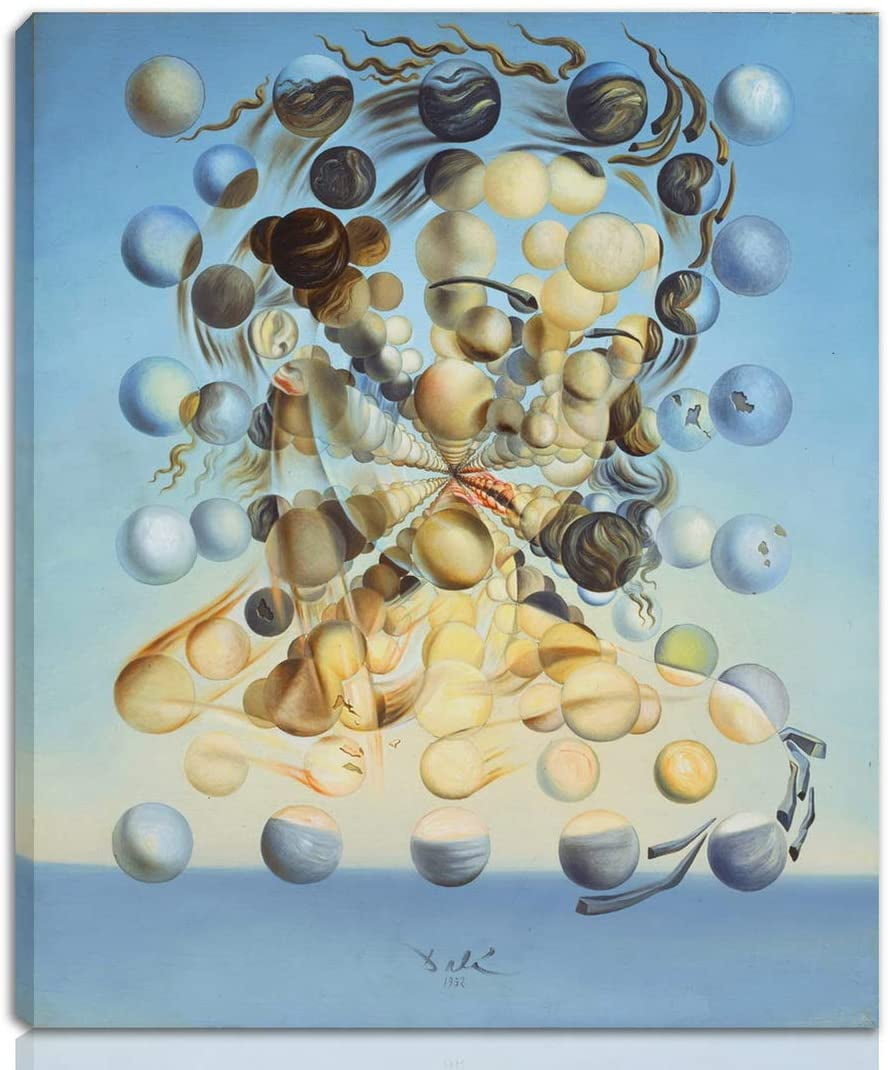Salvador Dali Wall Art Dalí Galatea of the Spheres Framed Painting ...
