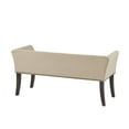 Welburn Accent Bench Cream See below - Walmart.com