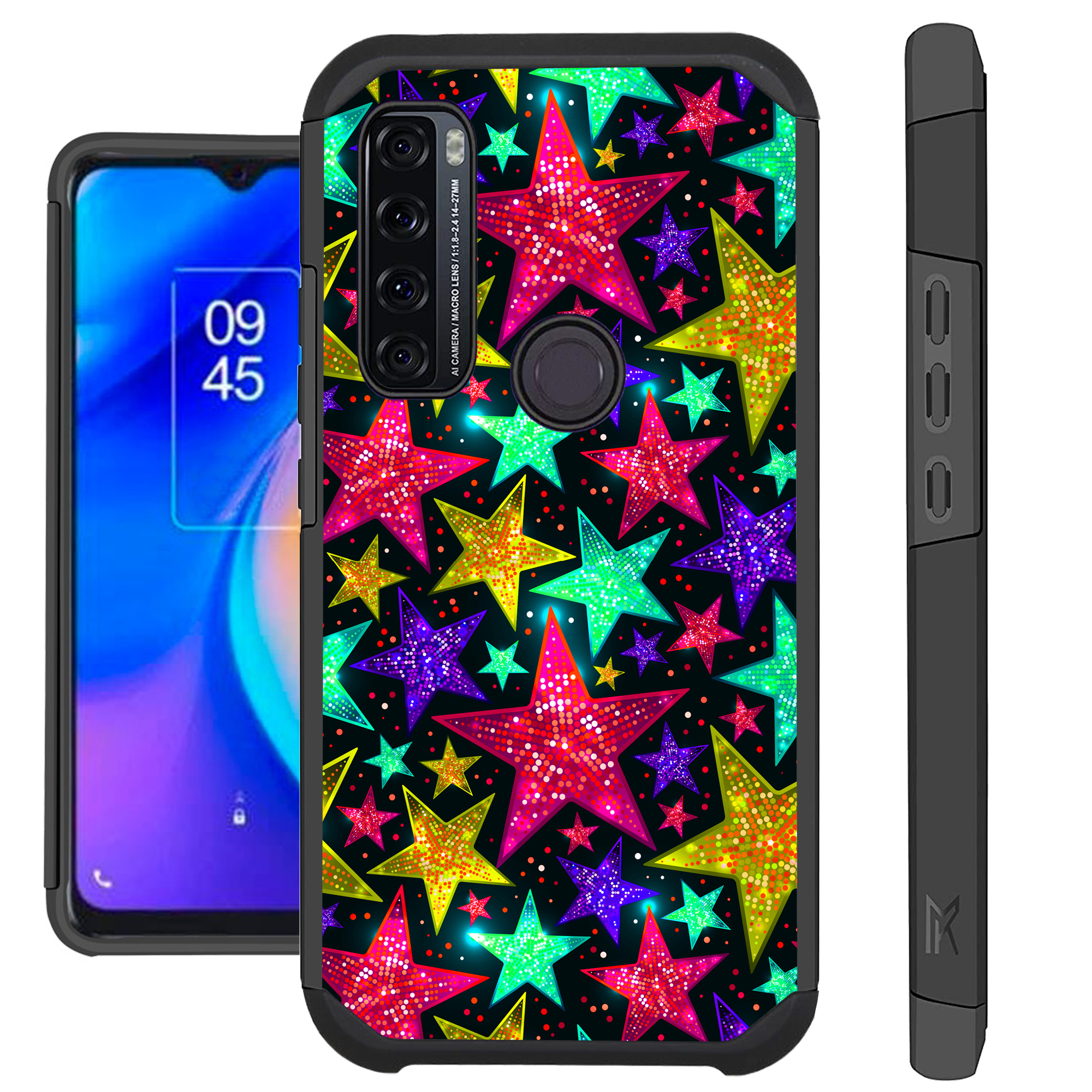 Compatible with TCL 20XE Hybrid Fusion Guard Phone Case Cover (Pink ...