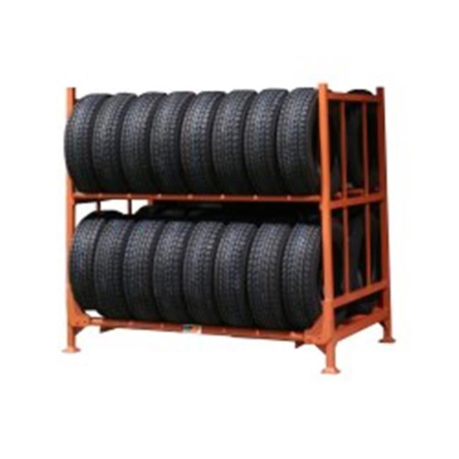 Heavy-Duty Foldable & Stackable Tire Rack - Walmart.com