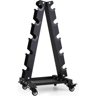 Body Solid Adjustable 2 Tier Weight Rack, Black, 79 lbs - Walmart.com