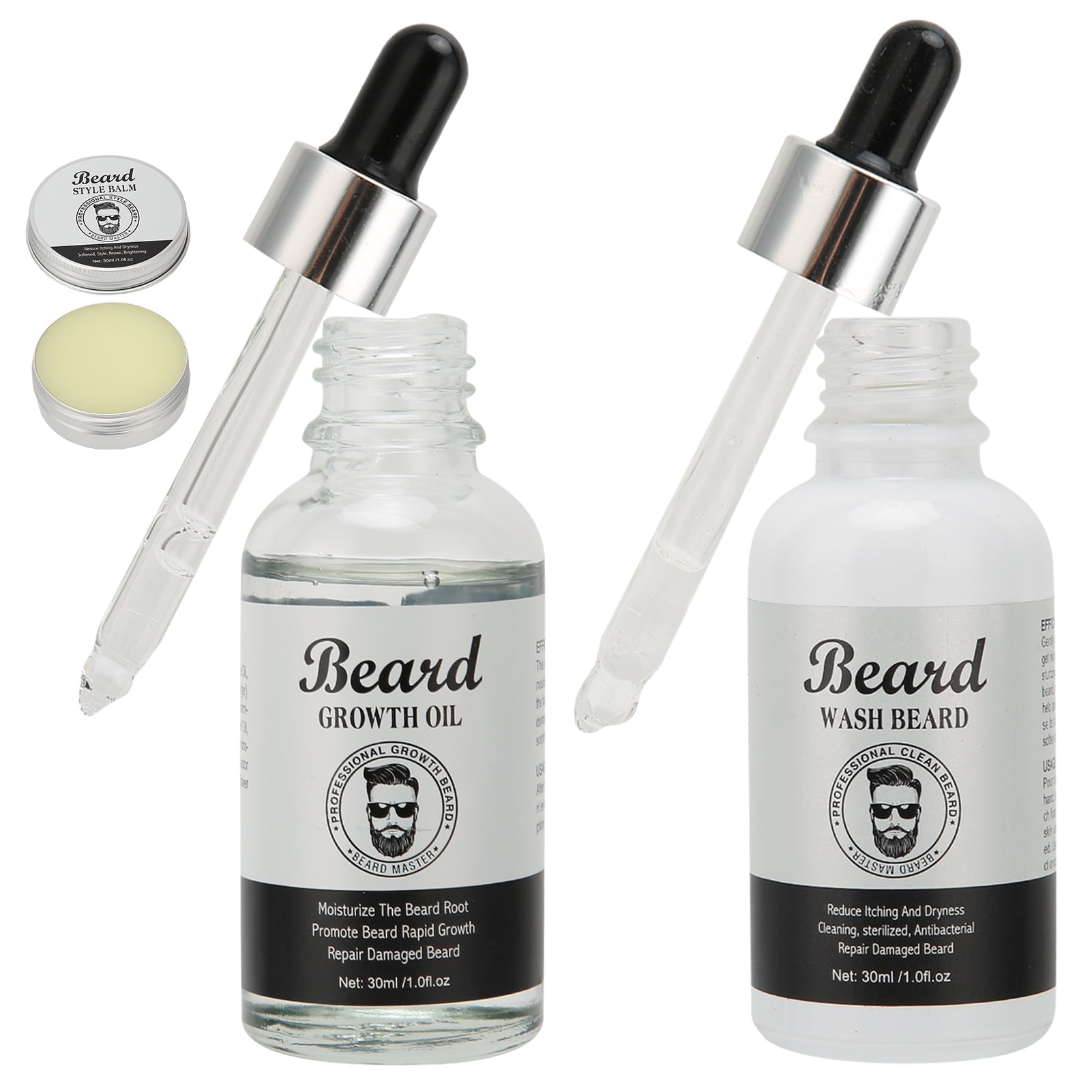 Acondicionador Hidratante Para Barba, Kit De Cuidado De Barba Seguro Y ...