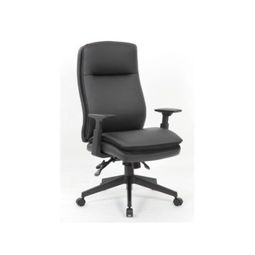 BALT Ergo Ex Executive Office Chair, Mesh Back/Upholstered Seat, Black ...