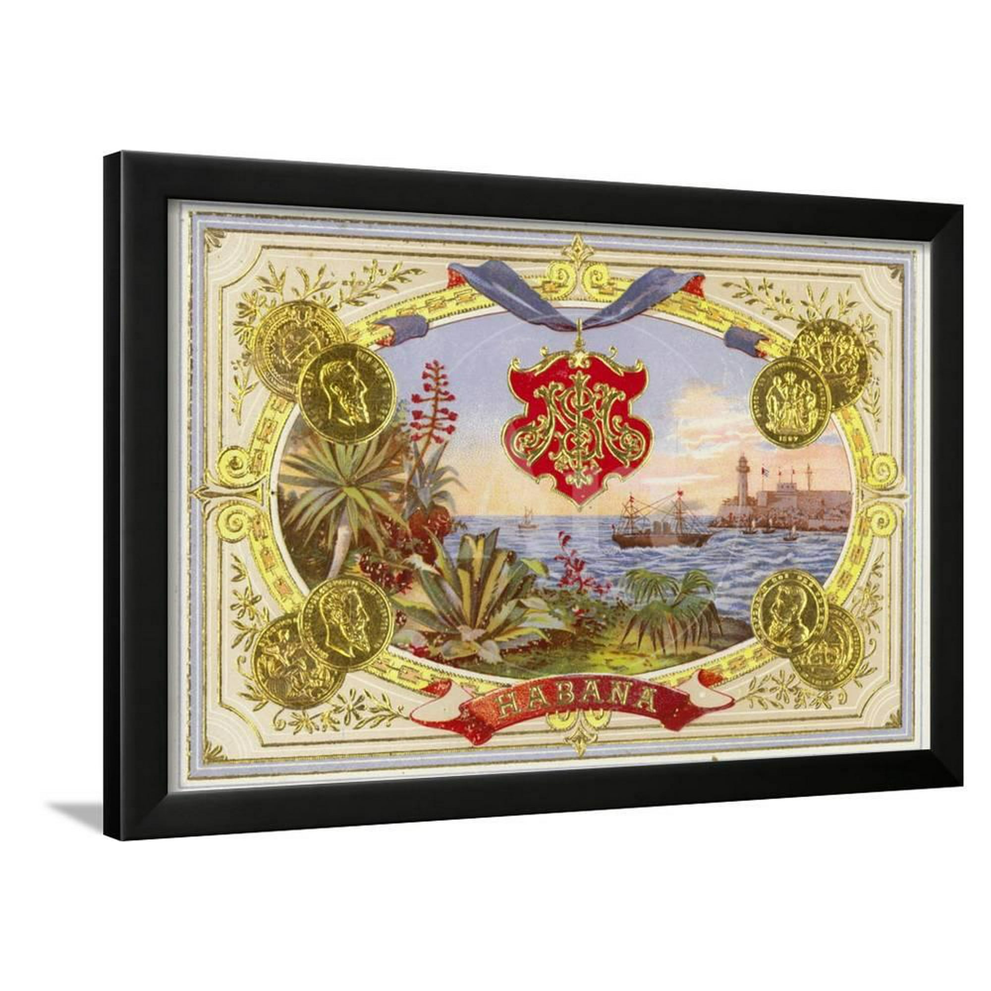 Vintage Cuban Cigar Box