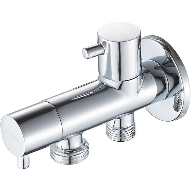 Regulating Stop Valve with Handle for WC Hand Shower, Stop Valve with ...