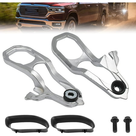 Tow Hooks for Ram 1500 Forged Heavy Daty Front Car Tow Hooks Compatible ...