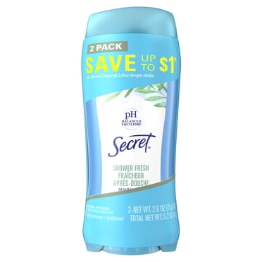 Secret Fresh Clear Gel Antiperspirant and Deodorant for Women, Coconut ...