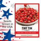 Gardeners Basics Tiny Tim Tomato Seeds 60ct, Heirloom - Walmart.com