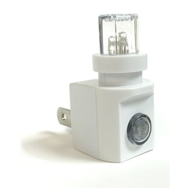 Creative Hobbies White Night Light, 4 Pack, Plug-in Style with Switch ...