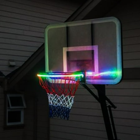 Solar Basketball Hoop Light IP67 Waterproof LED Nightlight Basketball ...