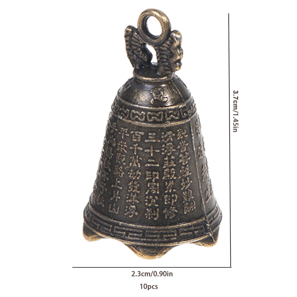 Buy TAONMEISU Vintage Bells for Crafts 10pcs Tinkle Bell Church ...