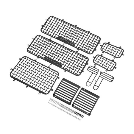RC Metal Window Mesh, RC Defender Window Guard Simulation For RC Cars ...