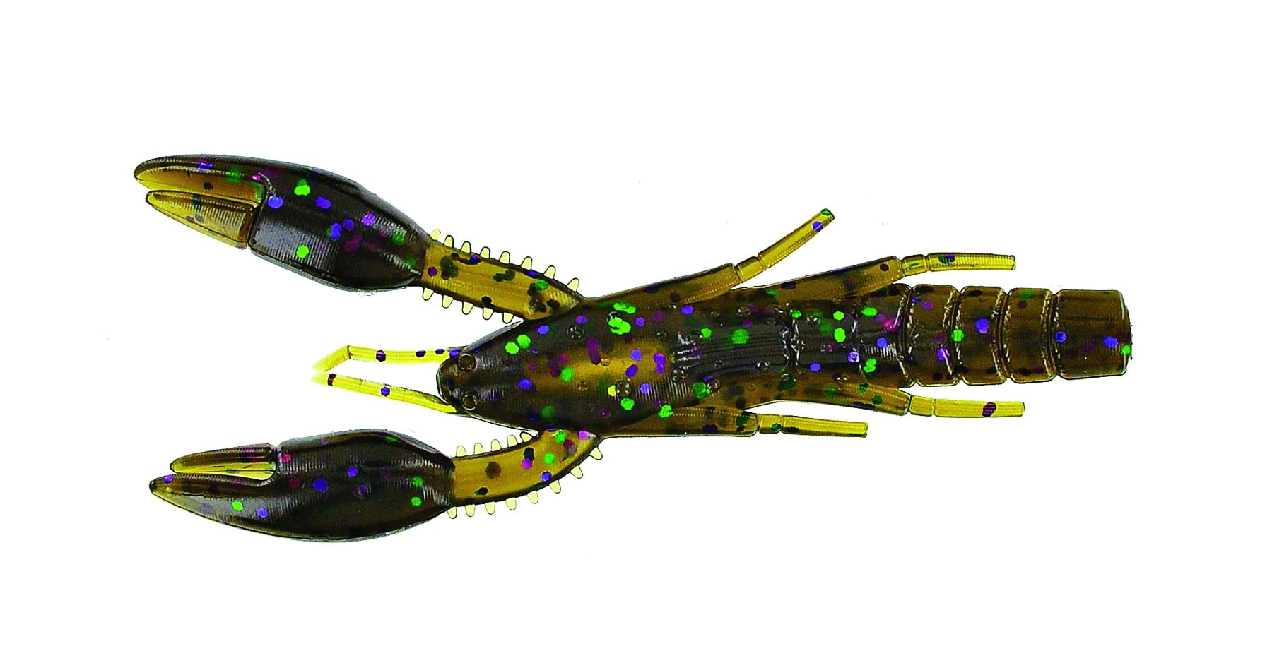Yamamoto 3K-05-301 PsychoDad Crawdad Bait 4" 5 Per Pack Green - Walmart.com