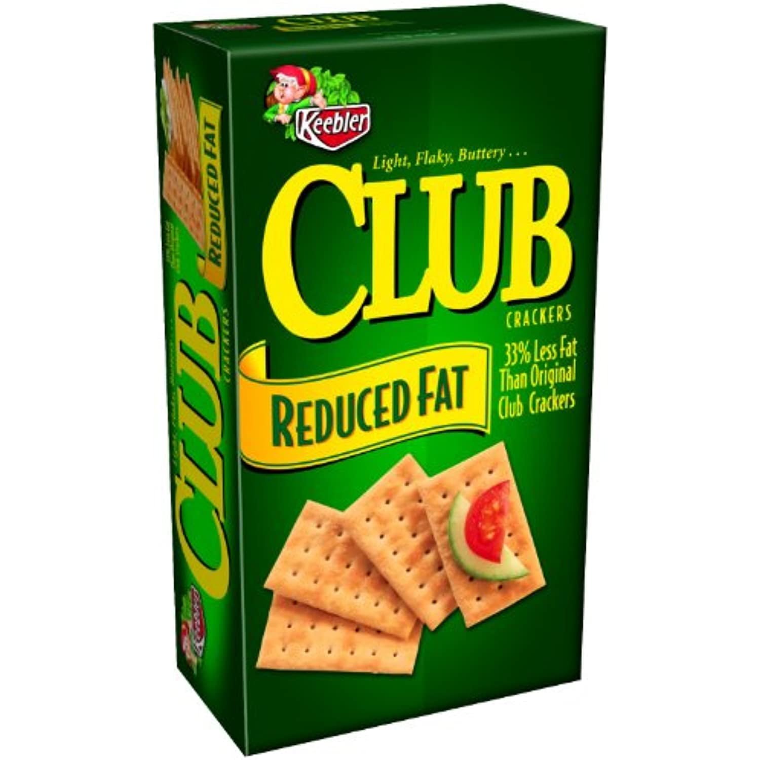 Keebler Club Reduced Fat Crackers, 11.7 Ounce (Pack Of 4). - Walmart.com