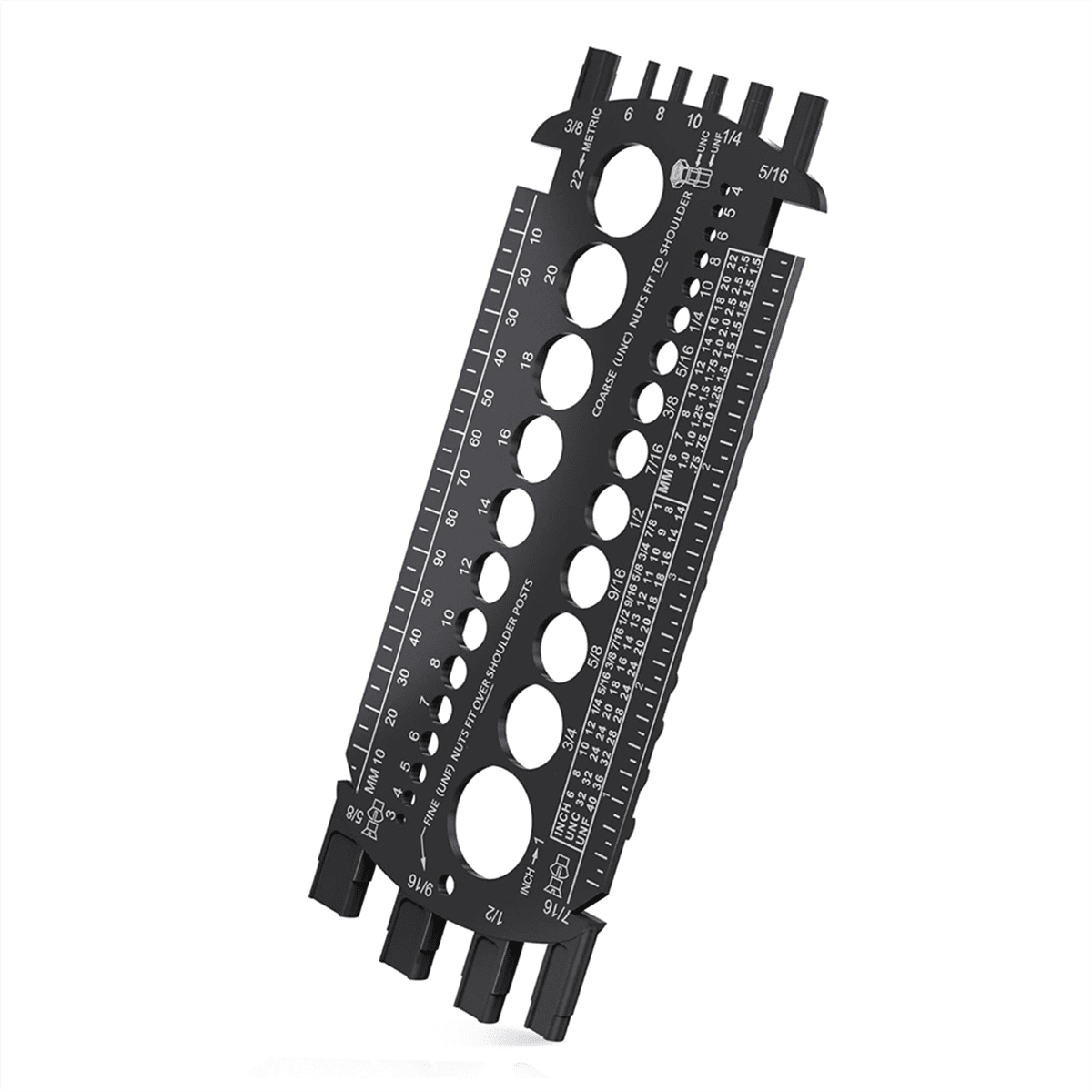 Click here for Unbranded Bolt Gauge (Metric And Sae) bolt Sizer F... prices