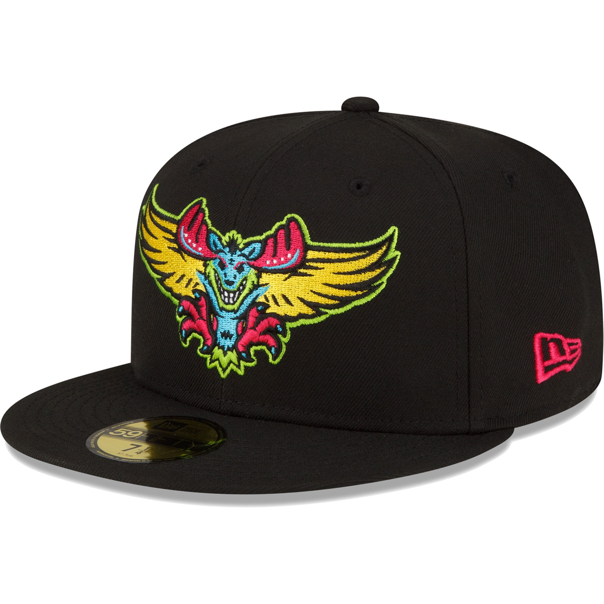 Men's New Era Black Modesto Nuts Copa De La Diversion 59FIFTY Fitted ...