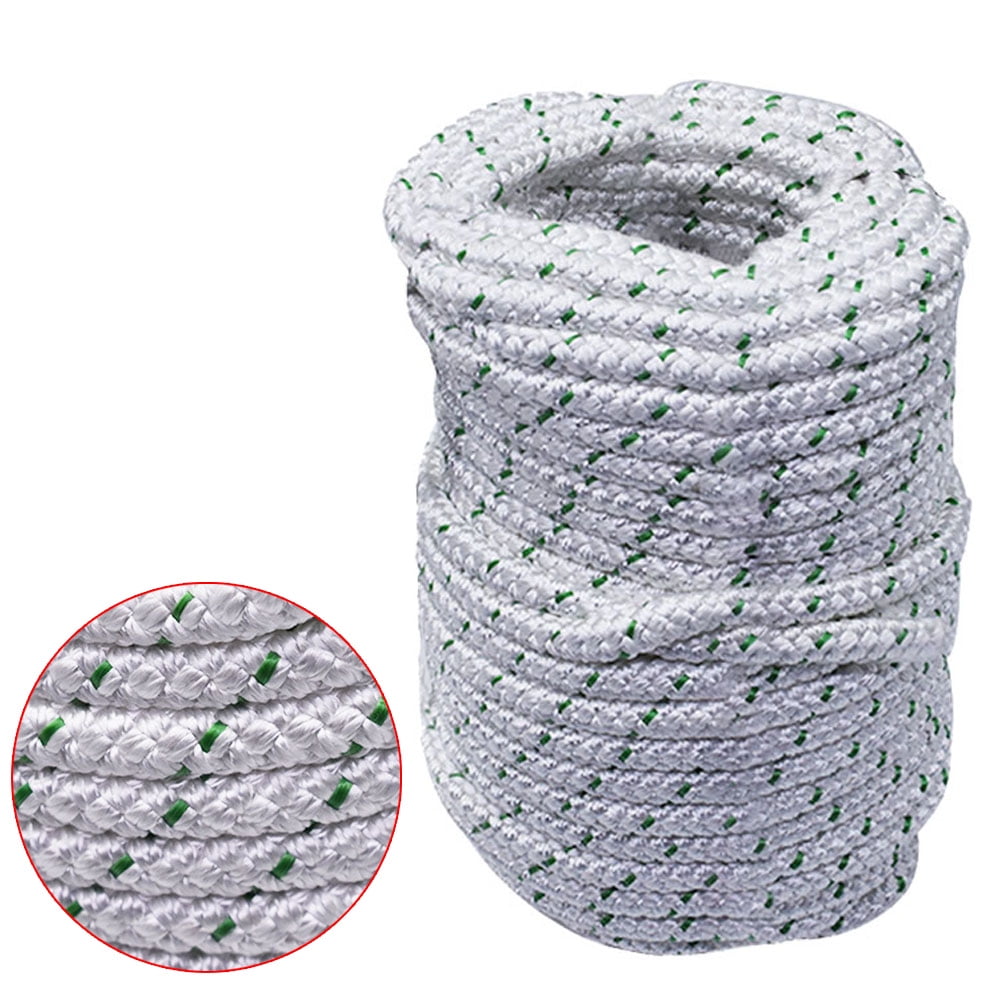 EPOTOOR 3/7 "x 150' Double Braided Rope (Blue, White) Tensile Strength ...