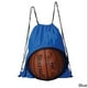Black Sport Ball Mesh Drawstring Cinch Pack - Walmart.com