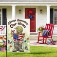 Memorial Day Garden Flag 12x18 Inch, Always Remember Our Heroes Double ...