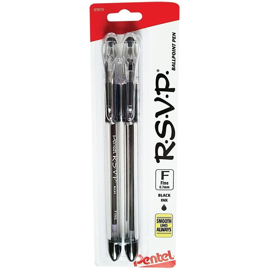 Click here for Pentel Bk90bp2a Rsvp Ballpoint Pen 0.7mm Black (Pa... prices
