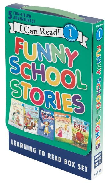 I Can Read Level 1: Funny School Stories: Learning to Read Box Set : 5 ...