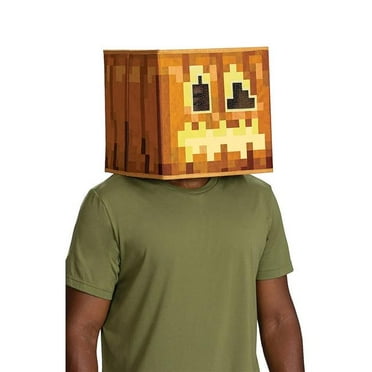 Minecraft 12" Alex Head Costume Mask - Walmart.com