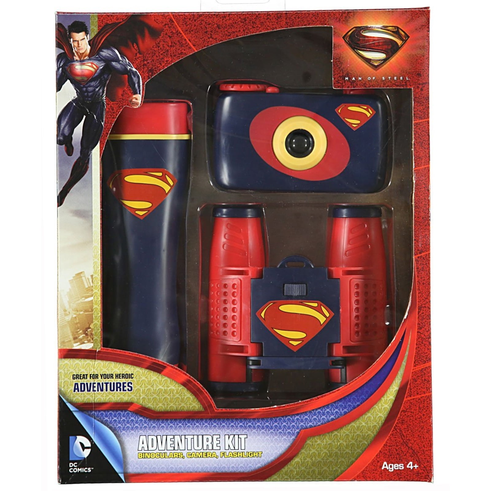 Sakar 26390 Superman 3-Piece Adventure Kit - Camera / Binoculars ...