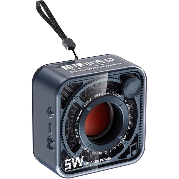 Altavoz Bluetooth yuxing estilo mecha pequeño cañón de acero | Bodega ...