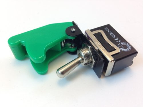 SAFETY TOGGLE SWITCH ON/OFF SPST 20 AMP WITH POSITION SWITCH COVER ...