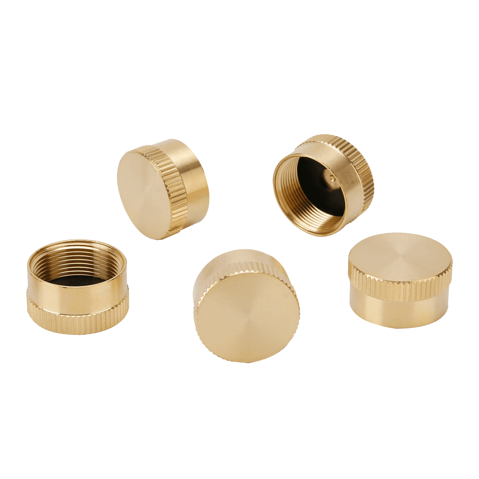 Roastove Solid Brass Refill 1lb Propane Tank Cap for Outdoor Camping ...