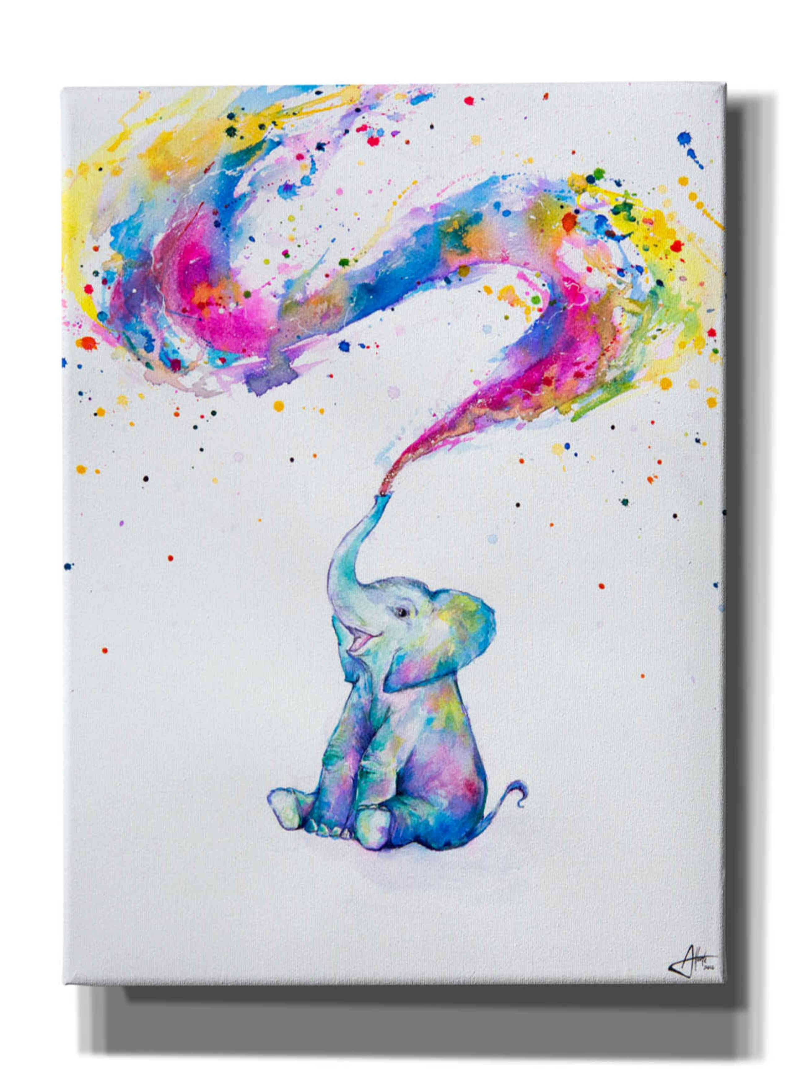 Epic Graffiti 'Spring' by Marc Allante, Giclee Canvas Wall Art, 40"x54 ...