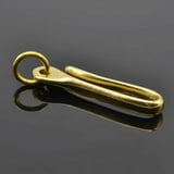 U-Shape Key Hooks Wallet Clip Holder Carring Objects Hooks, Retro Brass ...
