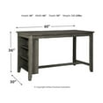 Signature Design by Ashley Casual Caitbrook Counter Height Dining Table ...