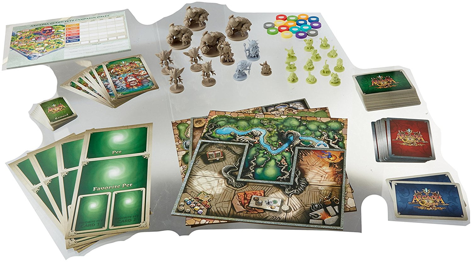 CMON Arcadia Quest: Pets Board Game - Walmart.com