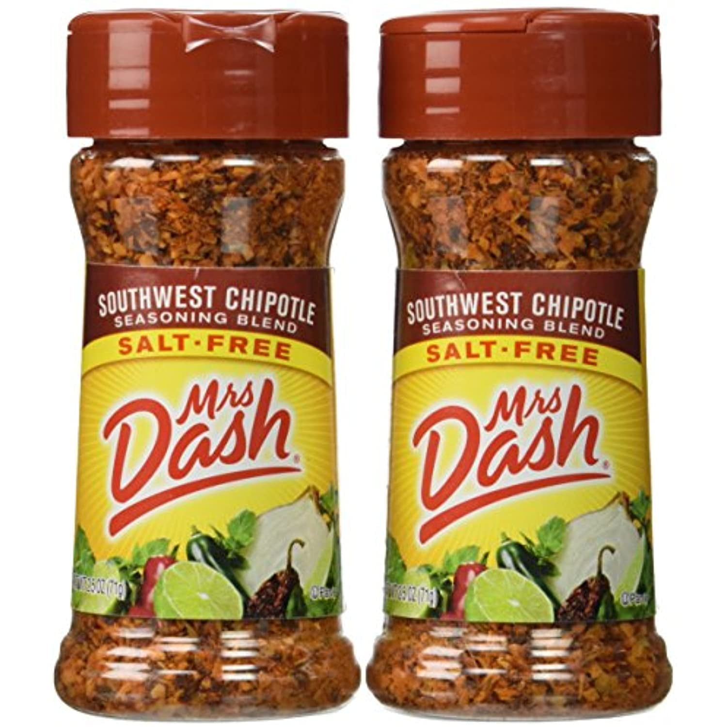 Mrs. Dash Southwest Chipotle 2.5 Oz - Pack Of 2 - Walmart.com