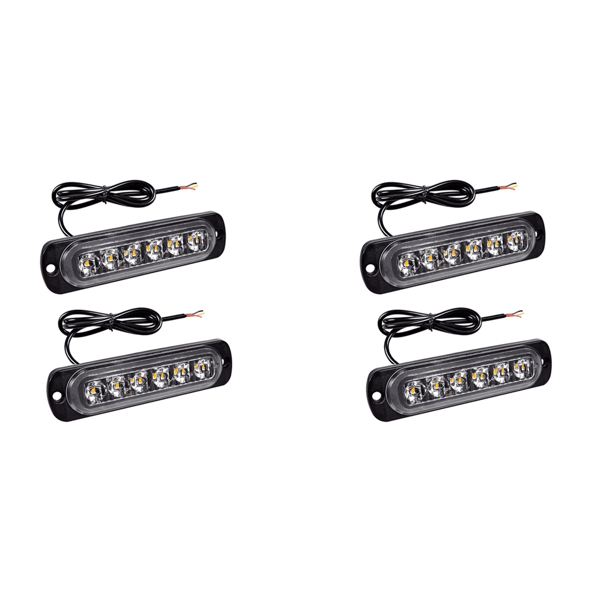 Click here for Unbranded Led Emergency Strobe Lights  Amber 6 Led... prices