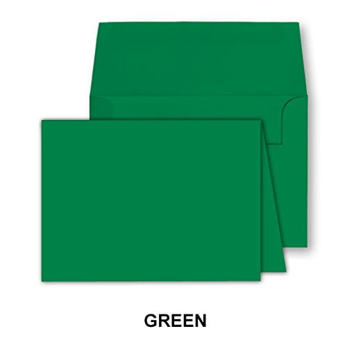 Blank Color Greeting Fold Over Cards Uncoated, 4 1/2 X 6 Inches Cards ...