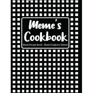 My Easy-To-Use Recipe Book: Blank Cookbook (Paperback) - Walmart.com