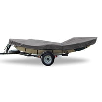 Carver 71019F10 Boat Cover Fits for 19.5 ft. x 96 in. CCB-19 - Gray ...